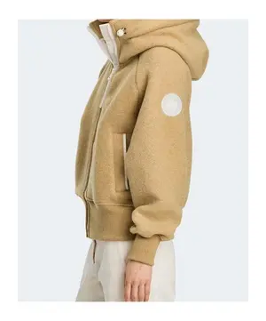 Canada Goose Zip-up Hooded Fleece Bomber