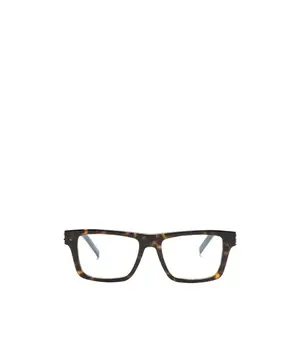 Saint Laurent Square Frame Glasses - Black