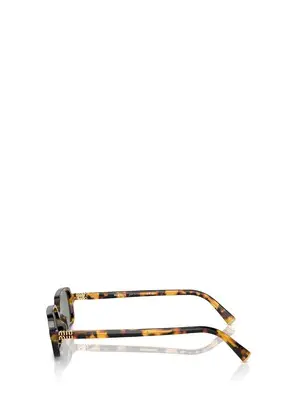 Miu Miu Rectangular Frame Sunglasses - Gray