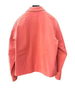 We11Done Long Sleeve Collared Jacket With Logo Detail