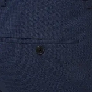 Hugo Boss Long-sleeved Top, Belt Loop, Pants, Suit Set - Blue