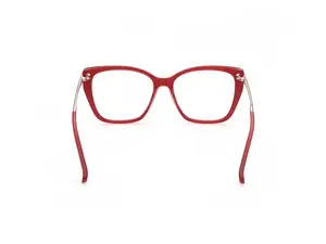 Max Mara Full-frame Plain Mirror Eyeglasses - Red