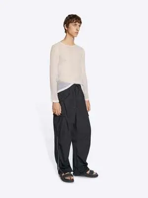 Dries Van Noten Water Repellent Drawstring Cargo Trousers