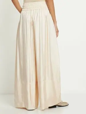 JIL SANDER Wide Leg Drawstring Pants
