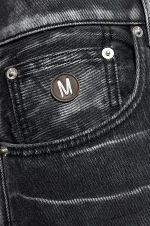 Moschino Faded Straight Leg Jeans