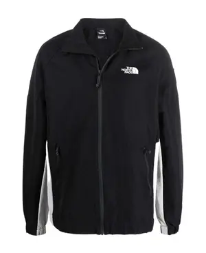 The North Face Logo Detail Zip Up Jacket