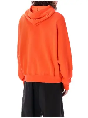 Heron Preston Logo Printed Drawstring Hoodie