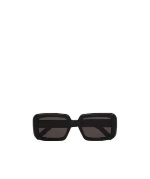 Saint Laurent Rectangular Frame Sunglasses - Black