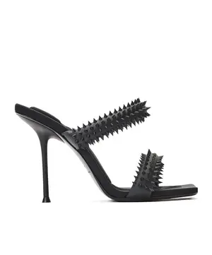 Alexander Wang Julie Studded Sandals - Black