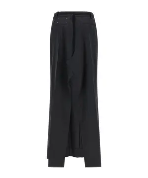 MAISON MARGIELA Raw-cut Wrap Skirt