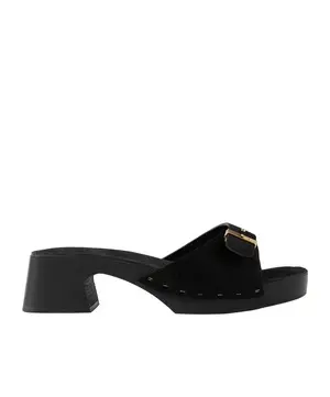 Khaite Buckled Mules Clogs For Women