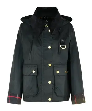 Barbour Hooded Corduroy Collar Jacket