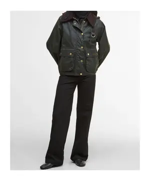 Barbour Hooded Corduroy Collar Jacket
