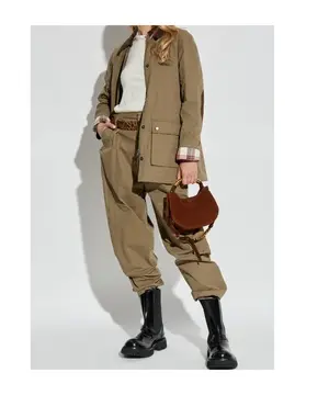 Moschino Long Sleeve Casual Jacket With Lapels And Pockets