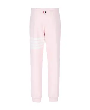 Thom Browne 4-bar Drawstring Sweatpants - Light Pink