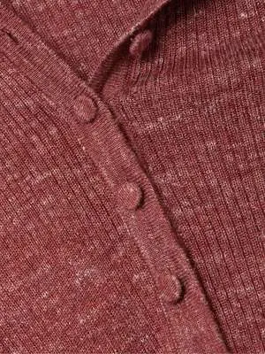 Gabriela Hearst Ribbed Long-sleeve Sweater - Red