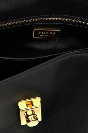 Prada Soft Sound Medium Leather Shoulder Bag