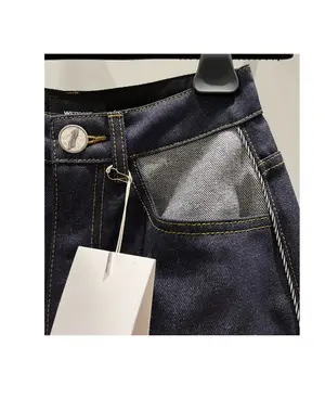 We11Done Navy Blue Straight Jeans