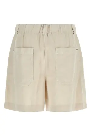 Brunello Cucinelli Monili Detailed Baggy Shorts - Beige