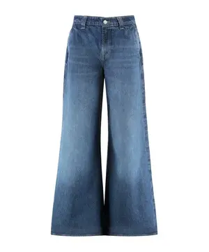 7 For All Mankind Willow Wide-leg Jeans - Blue