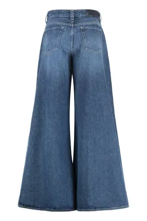 7 For All Mankind Willow Wide-leg Jeans - Blue