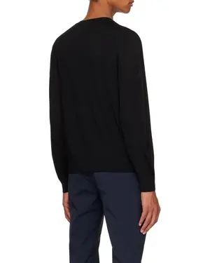Theory Round-neck Knitted Pullover