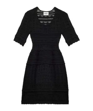 Isabel Marant Étoile Abril Crochet Knit Dress