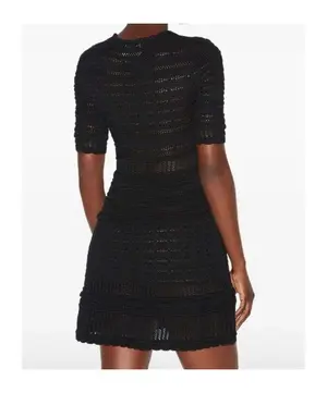 Isabel Marant Étoile Abril Crochet Knit Dress