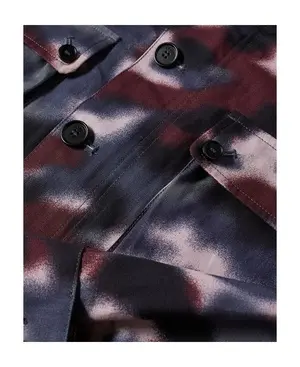 Kenzo Cloud Camouflage Print Casual Jacket