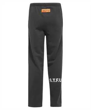 Heron Preston Elasticated Waistband Tapered Leg Pants