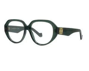 Loewe Oval Frame Glasses - Green