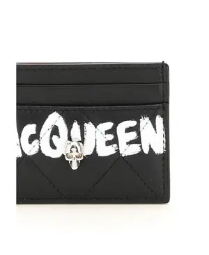 Alexander McQueen Skull Plaque Cardholder