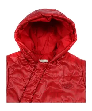 Fendi Ff Logo Padded Jacket With Hood