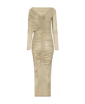 Dolce & Gabbana Lurex Mesh Calf-length Dress