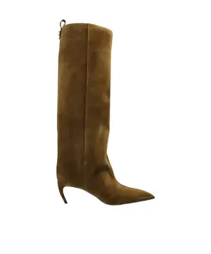 Attico The Lea Boots - Green