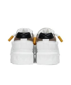 Valentino Garavani One Stud Lace-up Sneakers - White