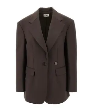 P.a.r.o.s.h Padded-shoulder Blazer