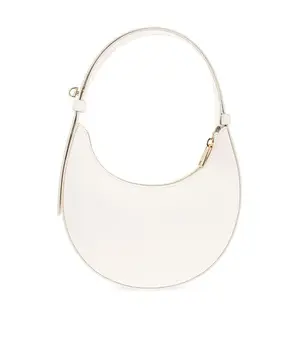 Furla Delizia Mini Shoulder Bag With Logo - White