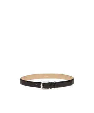 Max Mara Leather Belt - Black
