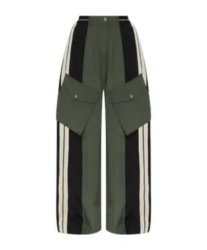 Palm Angels Straight Leg Pants For Women