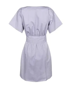 Emporio Armani V-neck Short Sleeve Dress