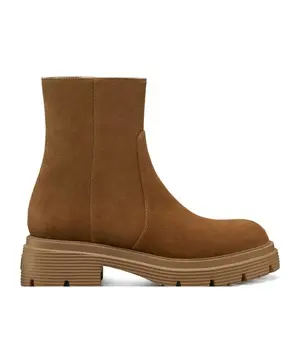 STUART WEITZMAN Hudson Lite Zipped Boots - Brown