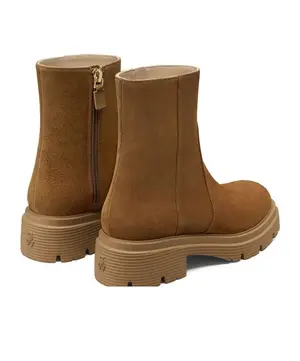 STUART WEITZMAN Hudson Lite Zipped Boots - Brown