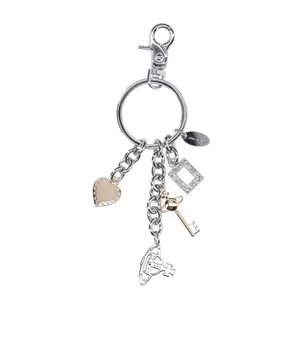 VIVIENNE WESTWOOD Logo Charm Keychain