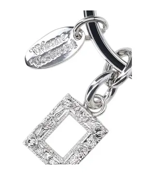 VIVIENNE WESTWOOD Logo Charm Keychain