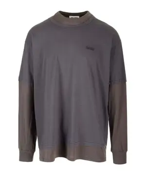 MAGLIANO Trauma Crewneck Long Sleeved T-shirt - Black