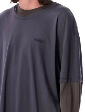 MAGLIANO Trauma Crewneck Long Sleeved T-shirt - Black