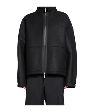 Herno Zip-fastening Jacket With High Drawstring Neck