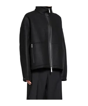 Herno Zip-fastening Jacket With High Drawstring Neck