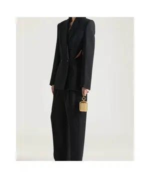 Givenchy Double-breasted Slashed Jacket